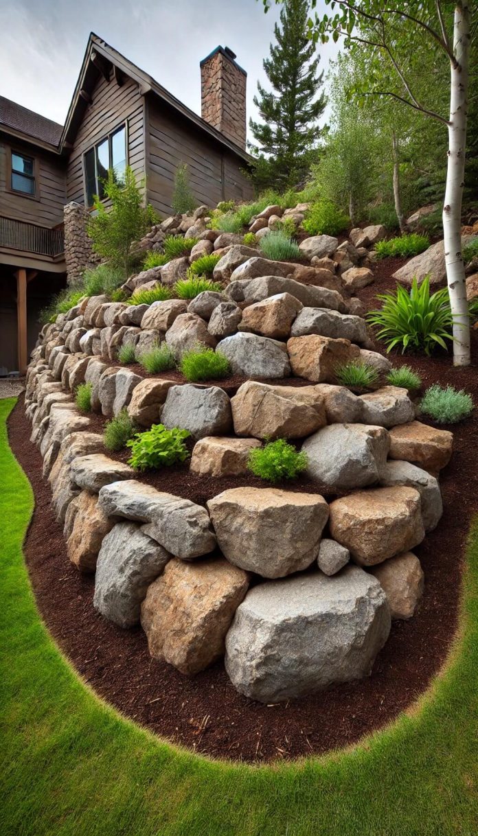 15+ Gorgeous Boulder Landscaping Ideas for Ultimate Curb Appeal (2024)
