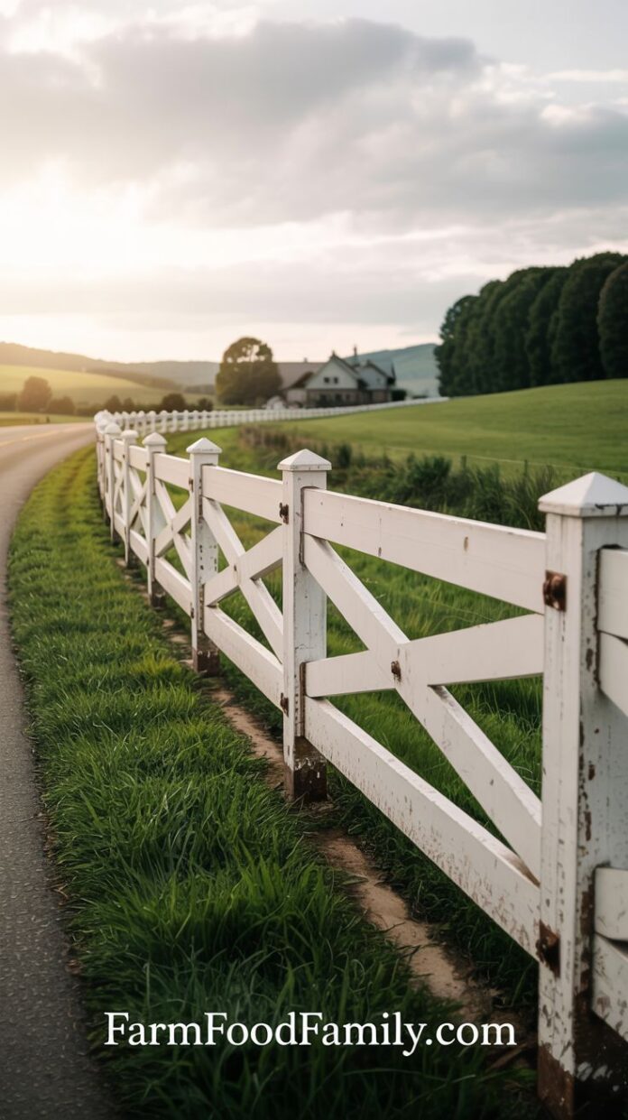 10 Charming Farmhouse Fence Designs for Timeless Appeal (2025)