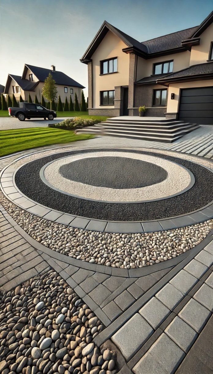 20+ Gorgeous Half Circle Driveway Ideas to Boost Your Curb Appeal (2024)