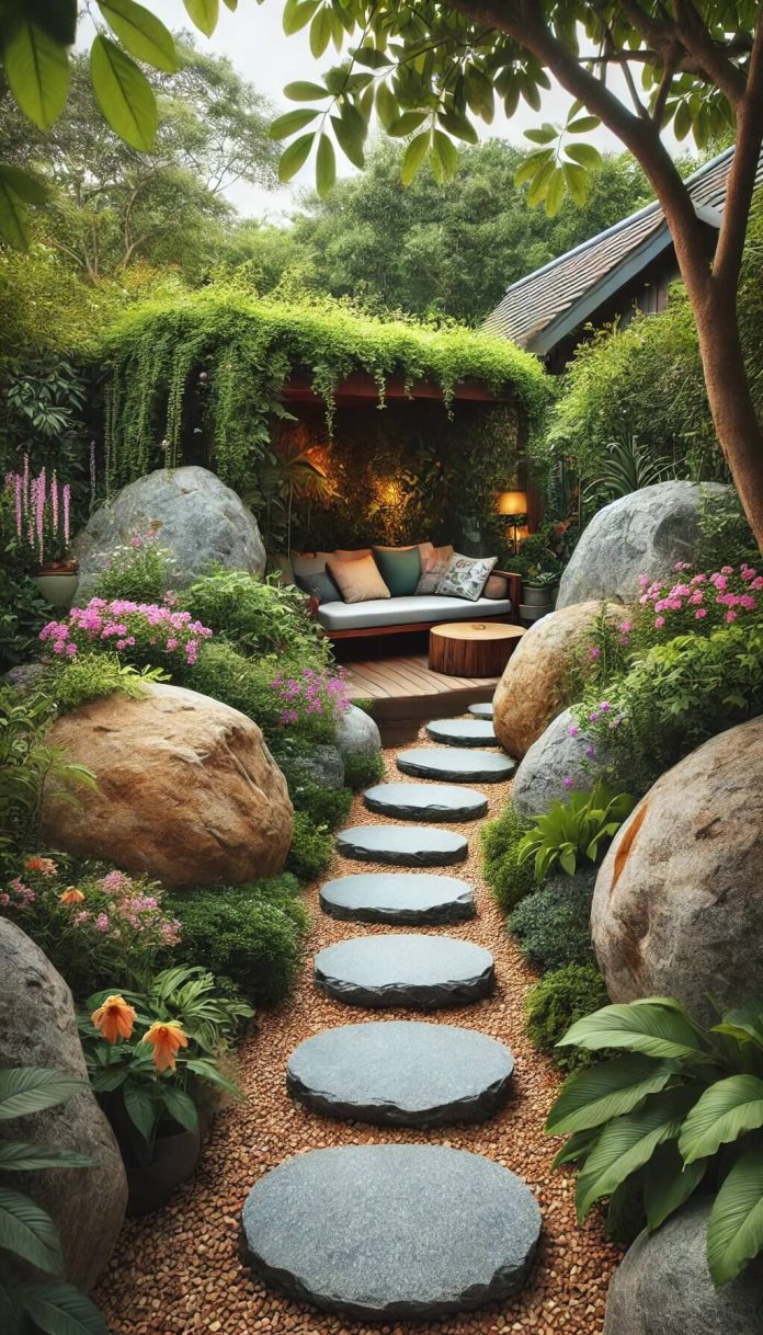 15+ Gorgeous Boulder Landscaping Ideas for Ultimate Curb Appeal (2024)