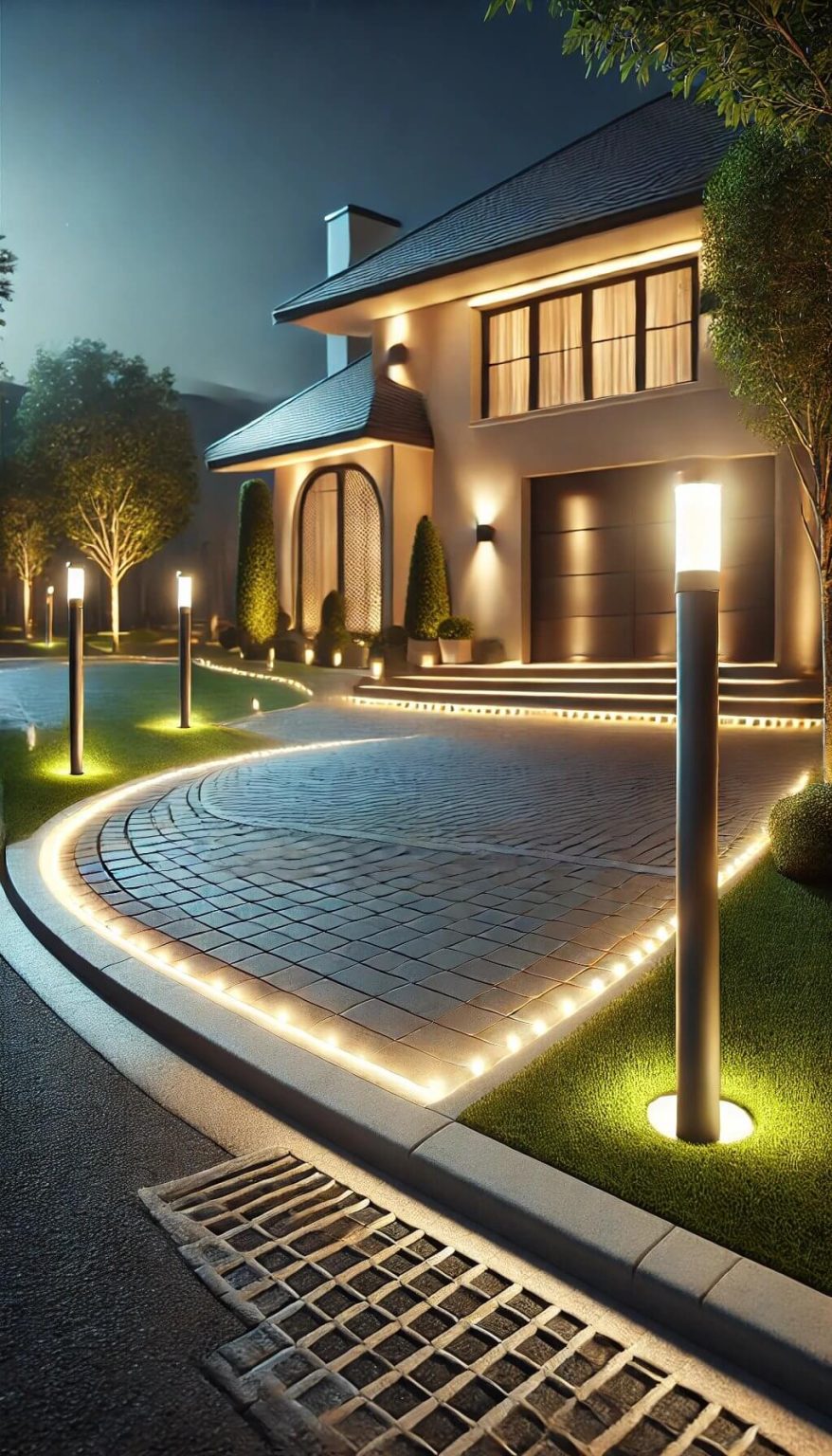 20+ Gorgeous Half Circle Driveway Ideas to Boost Your Curb Appeal (2024)