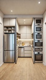 20 Brilliant Narrow Kitchen Ideas to Maximize Space (2024)