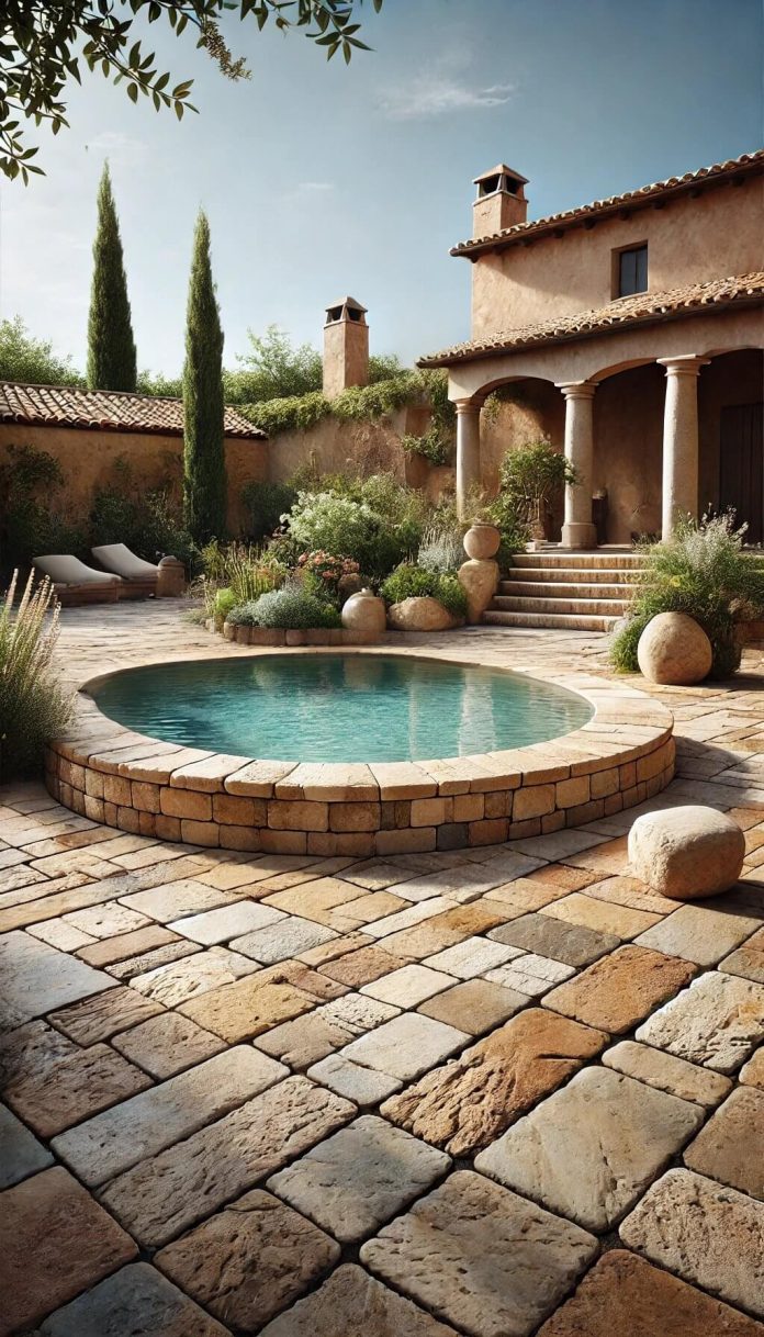 15+ Brilliant Pavers Around Pool Ideas for a Luxurious Look (2024)
