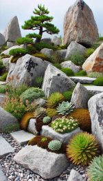 45+ Creative Stone Landscaping Ideas for a Gorgeous Front Yard (2024)