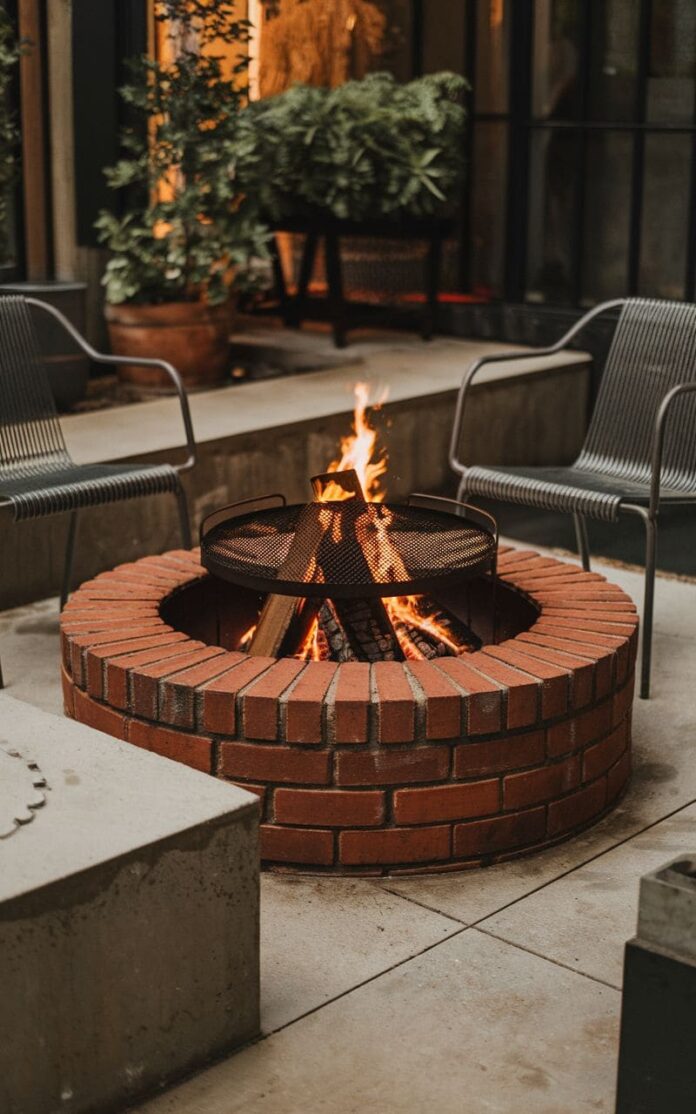 40+ Easy Brick Fire Pit Ideas to Elevate Your Outdoor Space (2025)