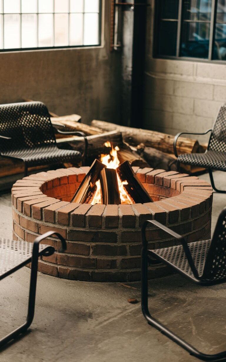 40+ Easy Brick Fire Pit Ideas to Elevate Your Outdoor Space (2025)