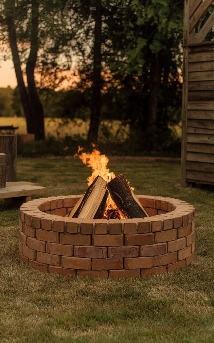 40+ Easy Brick Fire Pit Ideas to Elevate Your Outdoor Space (2025)