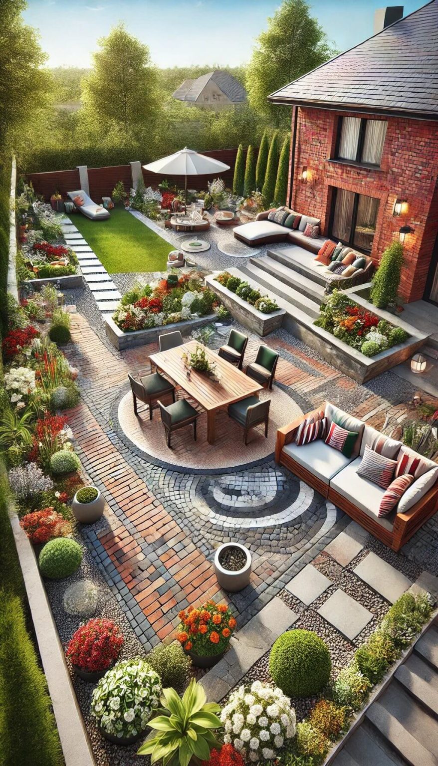 15+ Gorgeous Brick Patio Ideas to Upgrade Your Outdoor Living (2024)