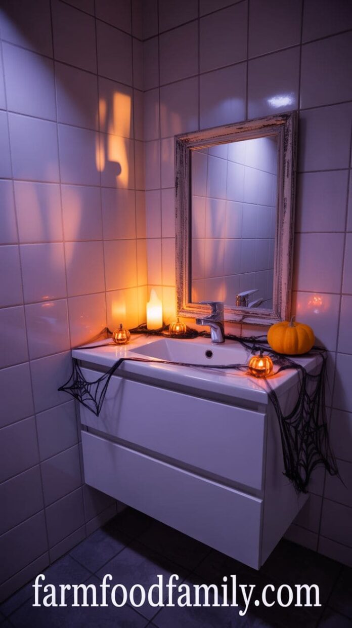 20 Terrifying Spooky Halloween Bathroom Ideas That Will Amaze Your ...