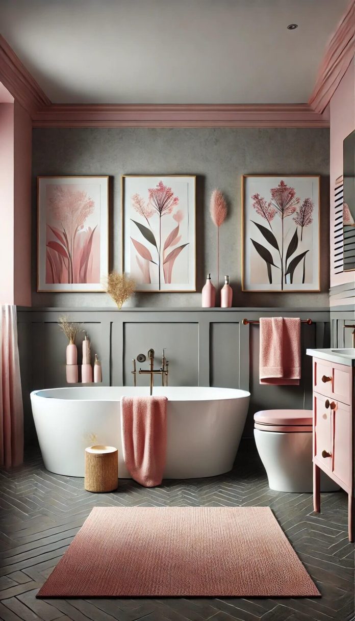15+ Stylish Pink and Grey Bathroom Ideas for a Perfect Makeover (2024)