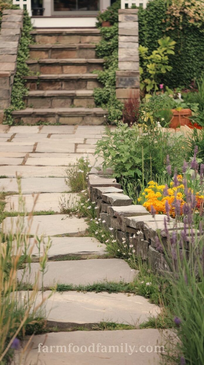45+ Creative Stone Landscaping Ideas for a Gorgeous Front Yard (2026)