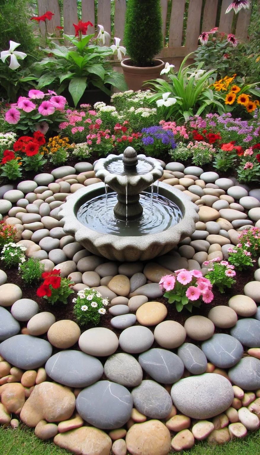 45+ Creative Stone Landscaping Ideas for a Gorgeous Front Yard (2024)