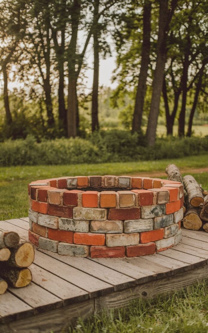 40+ Easy Brick Fire Pit Ideas to Elevate Your Outdoor Space (2026)