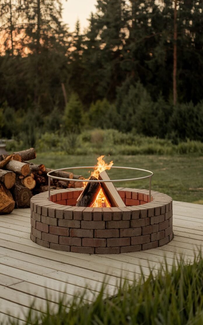 40+ Easy Brick Fire Pit Ideas to Elevate Your Outdoor Space (2026)