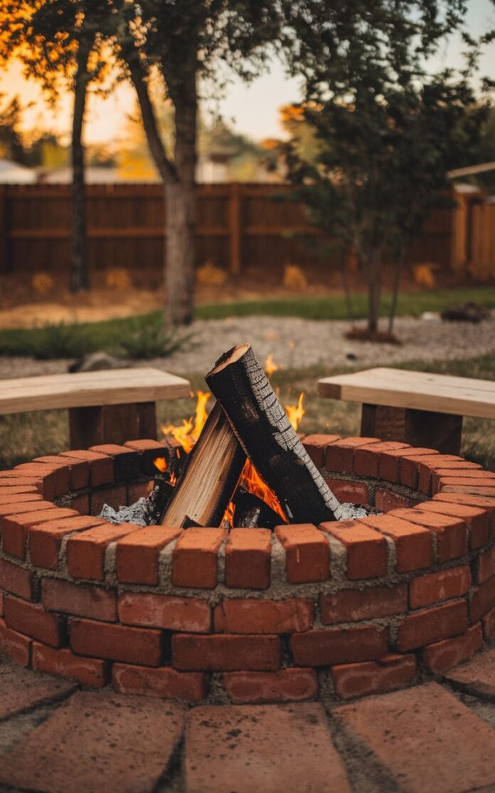 40+ Easy Brick Fire Pit Ideas to Elevate Your Outdoor Space (2025)