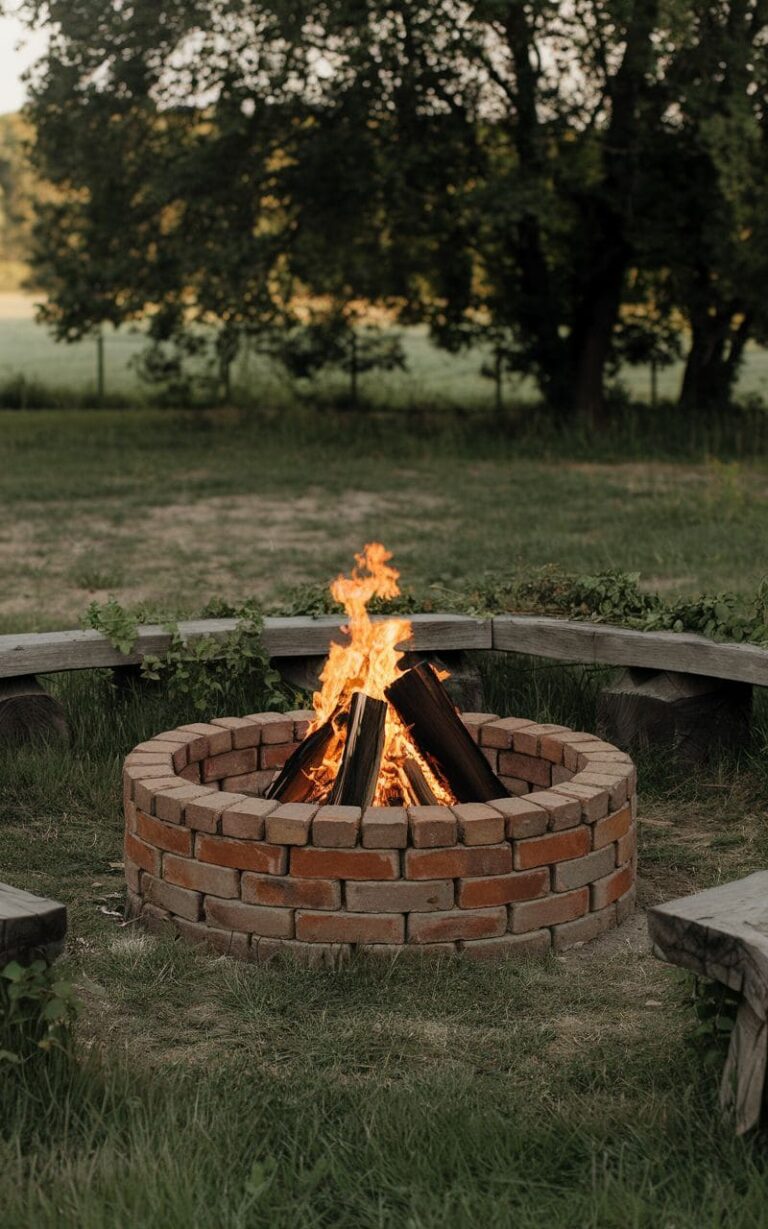 40+ Easy Brick Fire Pit Ideas to Elevate Your Outdoor Space (2026)