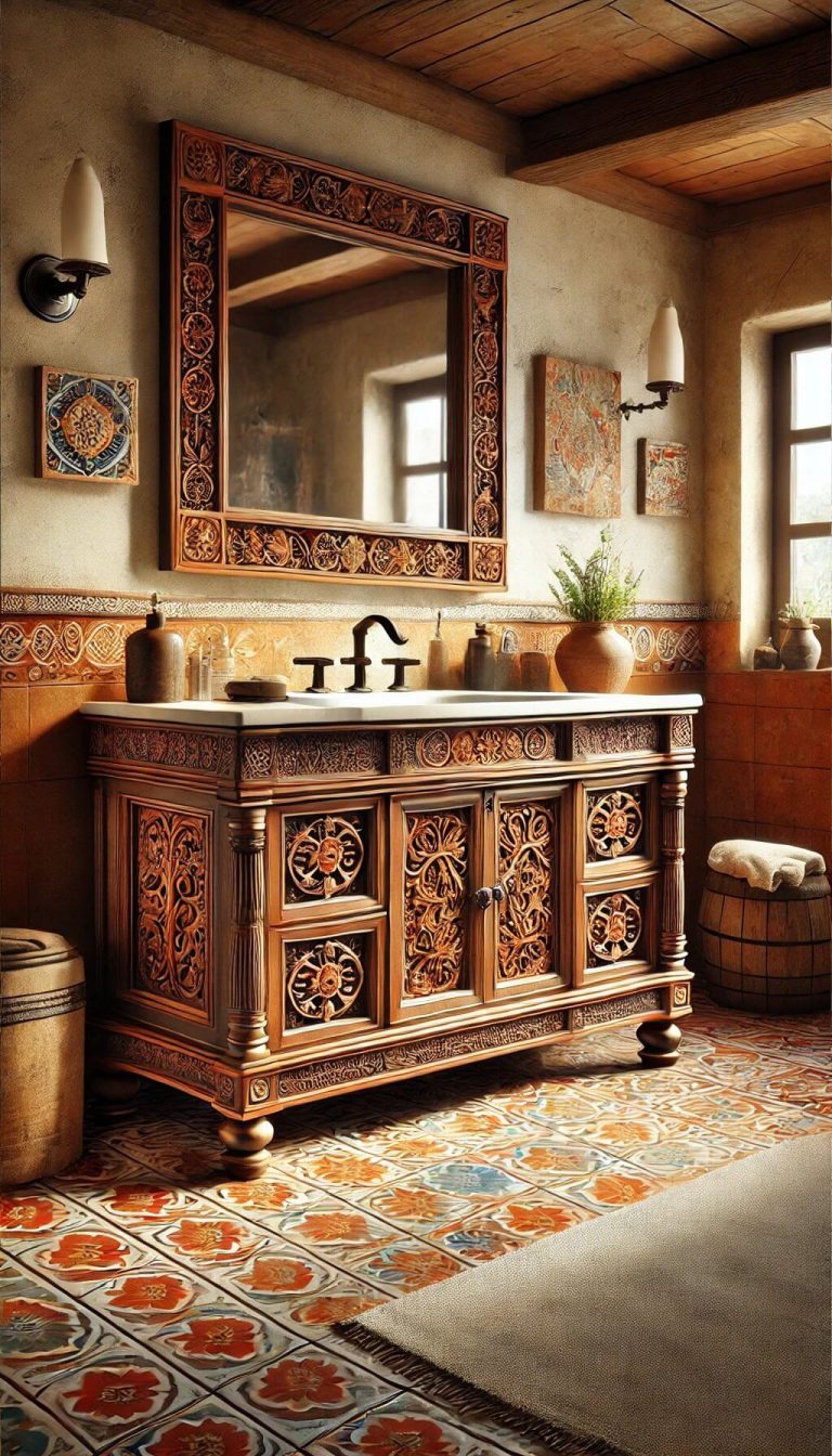 15+ Gorgeous Mediterranean Bathroom Ideas for a Luxurious Look (2024)