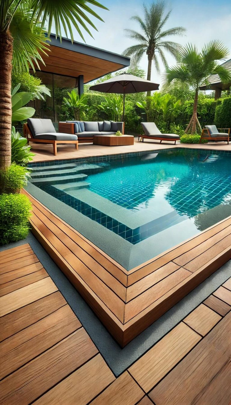 15+ Stunning Pool Edging Ideas to Enhance Your Summer Experience (2024)
