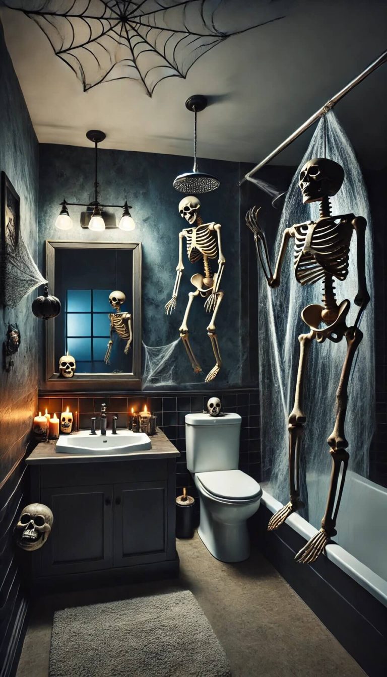 20 Terrifying Spooky Halloween Bathroom Ideas That Will Amaze Your ...