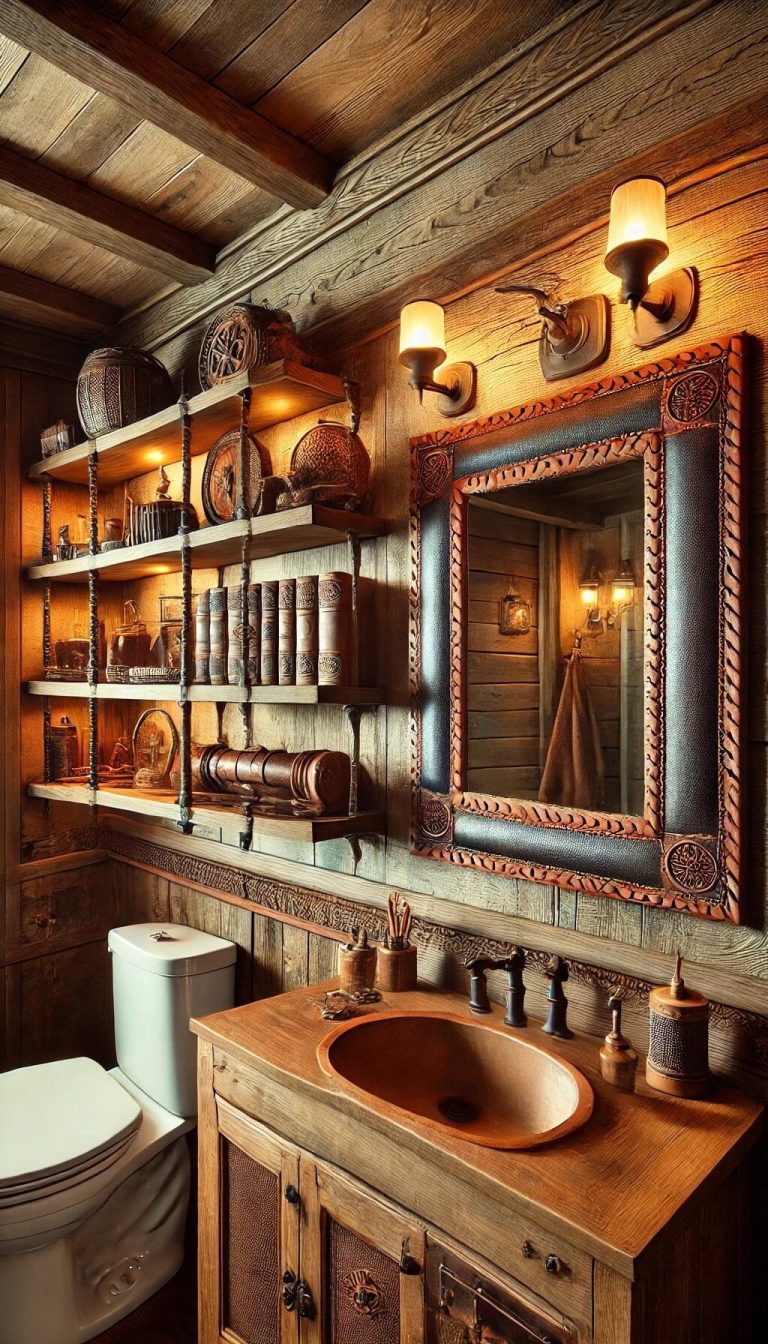 15+ Charming Western Bathroom Ideas To Create a Cozy Retreat (2024)