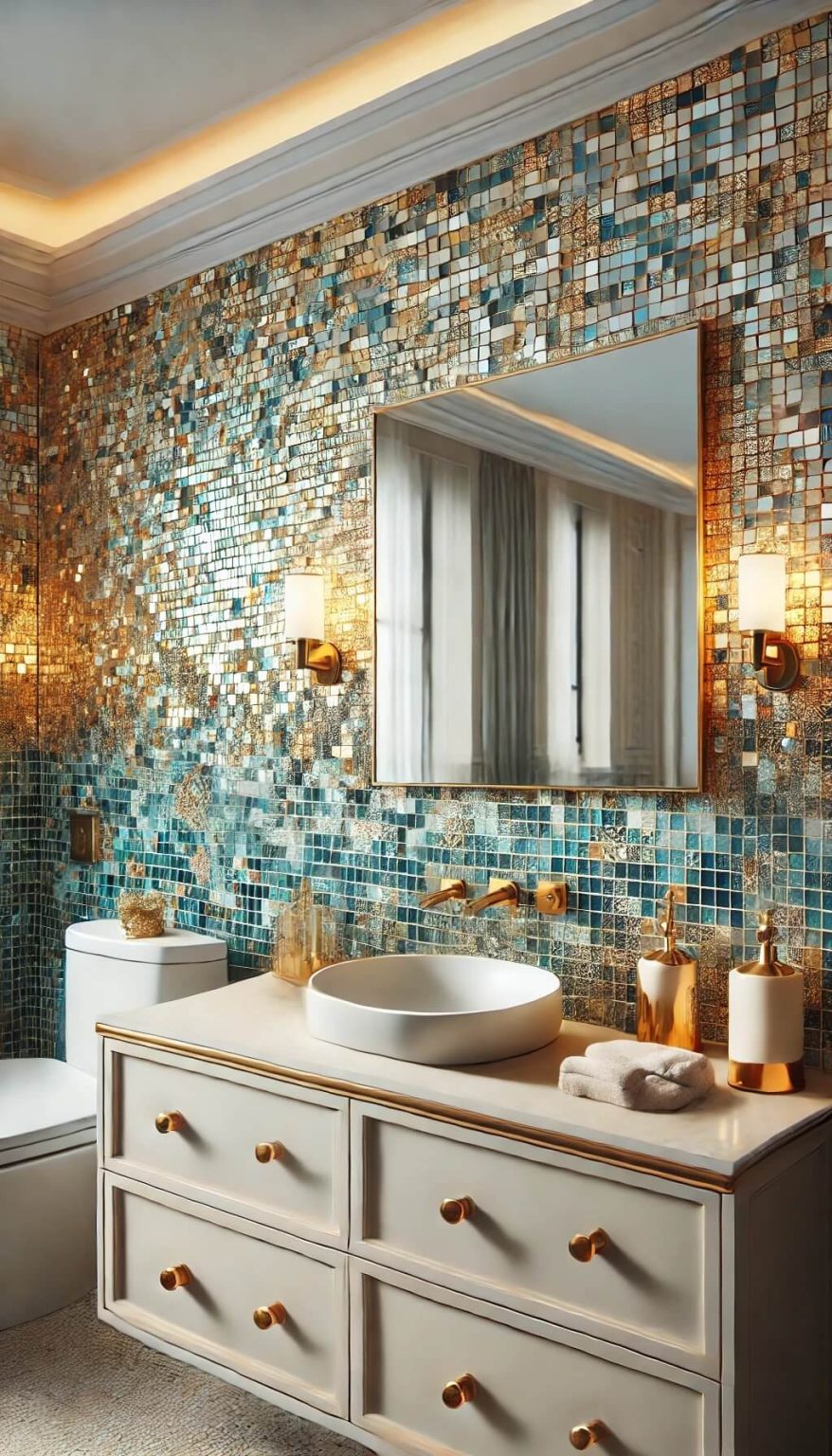 15+ Elegant Blue and Gold Bathroom Ideas for Instant Luxury (2024)