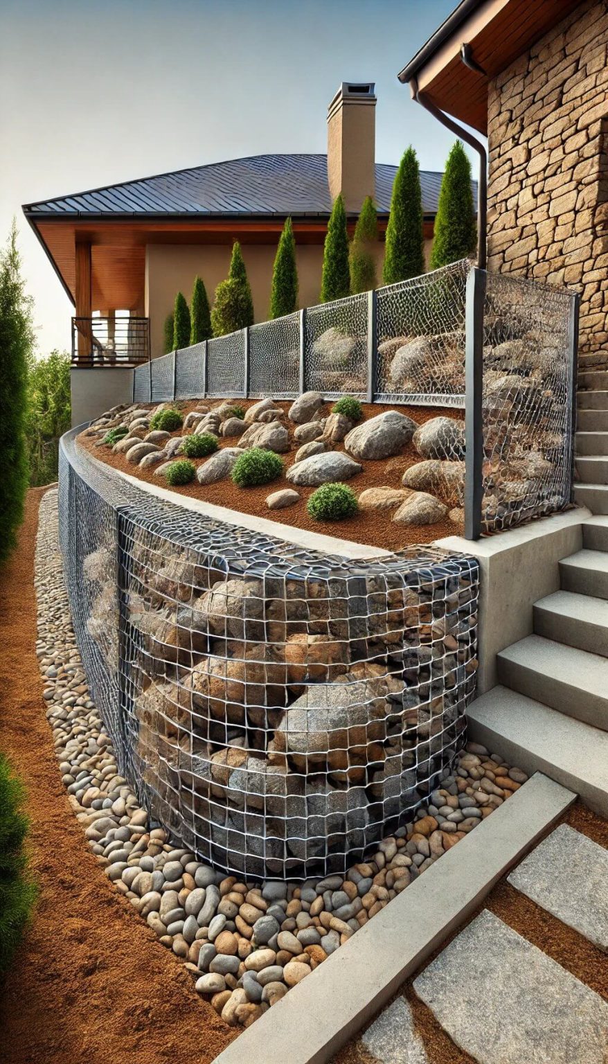 15+ Elegant Gabion Fence Ideas for a Chic Landscape (2024)