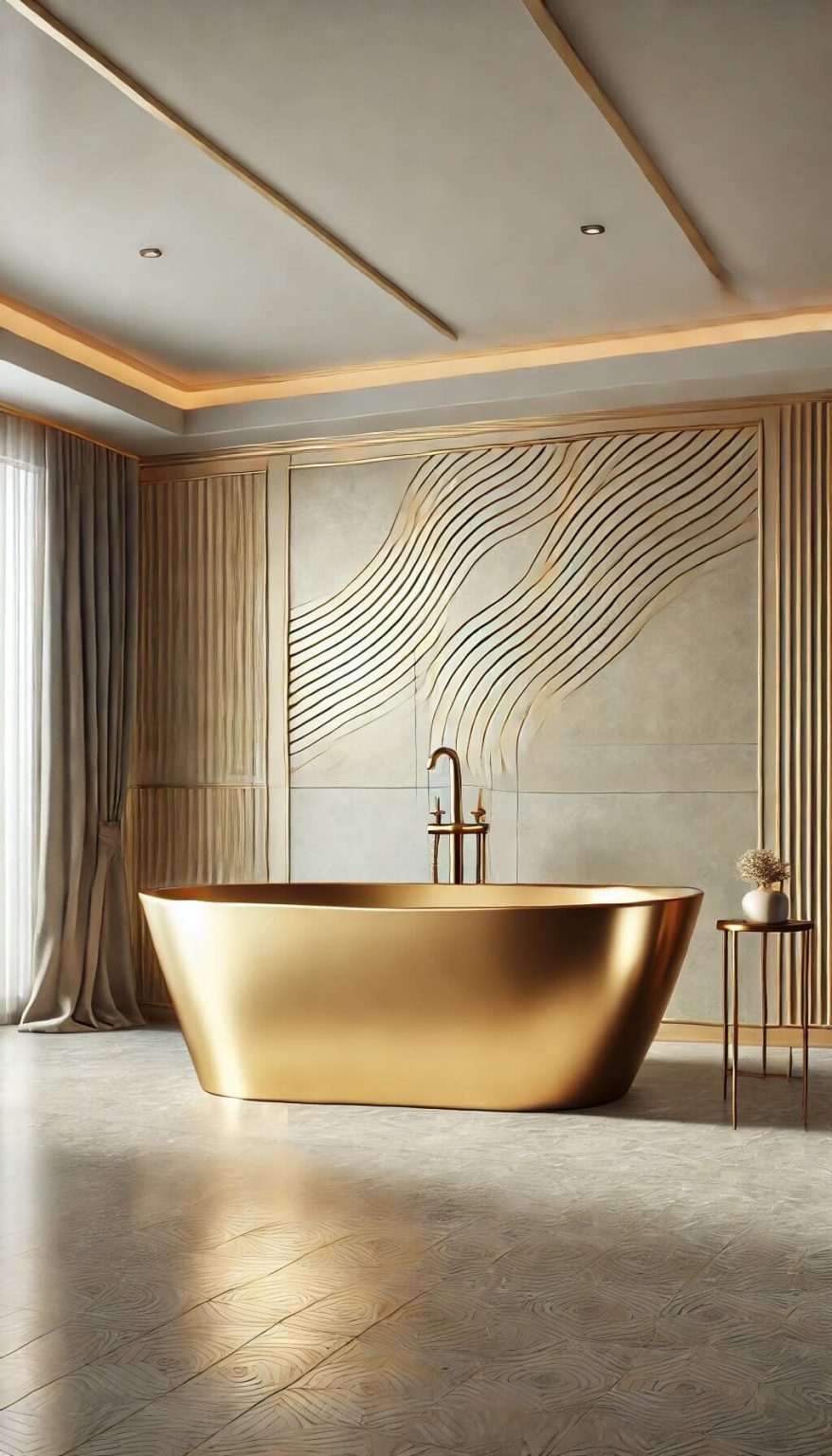 15+ Gorgeous Gold Bathroom Ideas for Effortless Glam (2024)