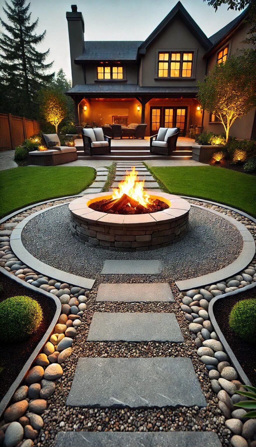 45+ Affordable Gravel Fire Pit Ideas for Budget-Friendly Fun (2024)