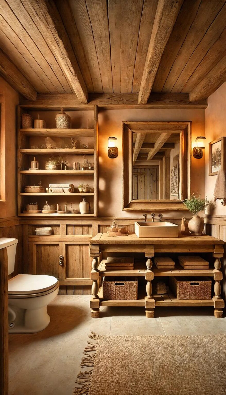 15+ Gorgeous Mediterranean Bathroom Ideas for a Luxurious Look (2024)