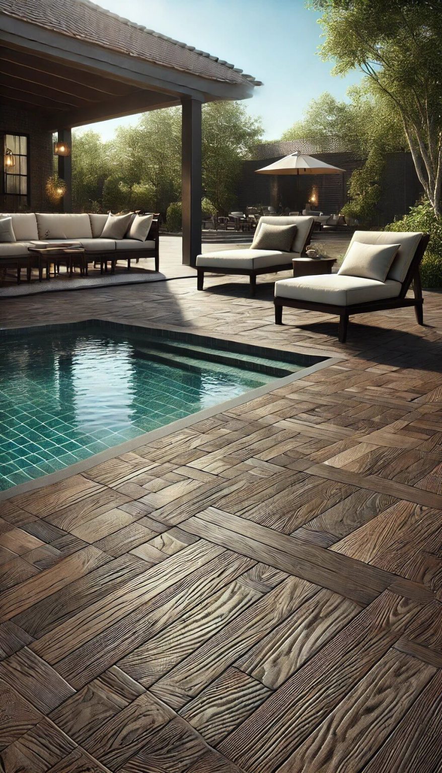15+ Brilliant Pavers Around Pool Ideas for a Luxurious Look (2024)