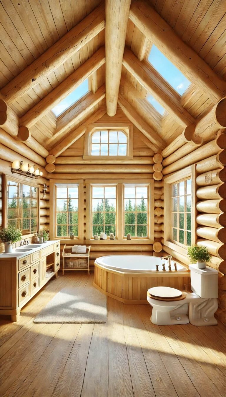 15+ Vintage Log Cabin Bathroom Ideas for Timeless Charm (2024)