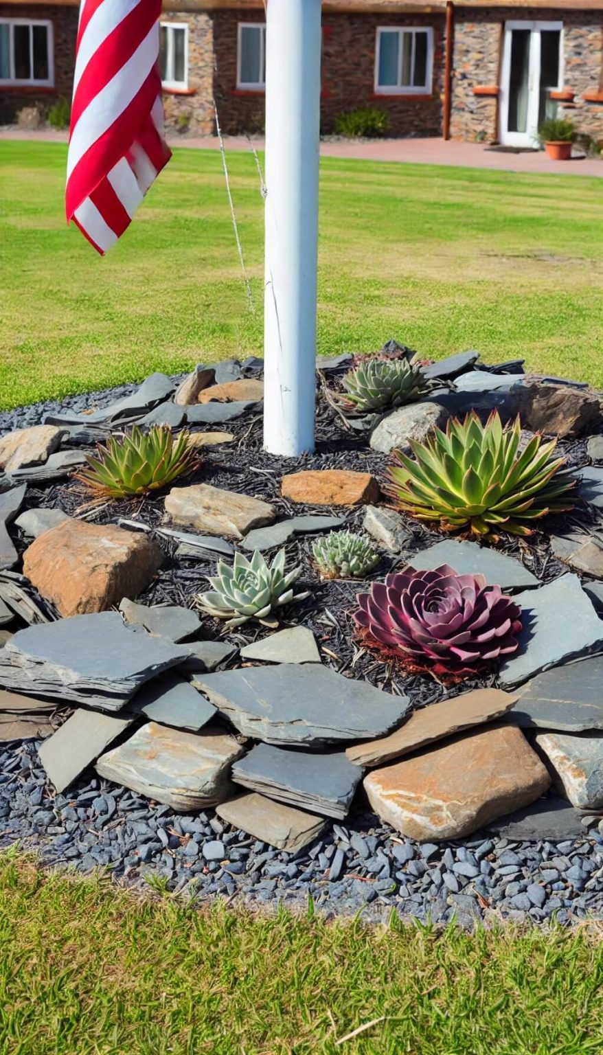 20 Stunning Flagpole Landscaping Ideas to Transform Your Yard (2024)