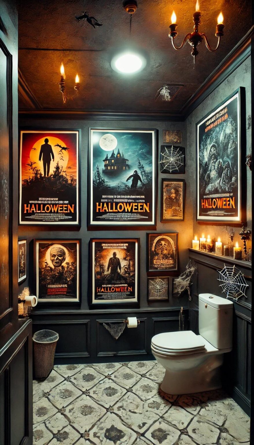 20 Terrifying Spooky Halloween Bathroom Ideas That Will Amaze Your ...