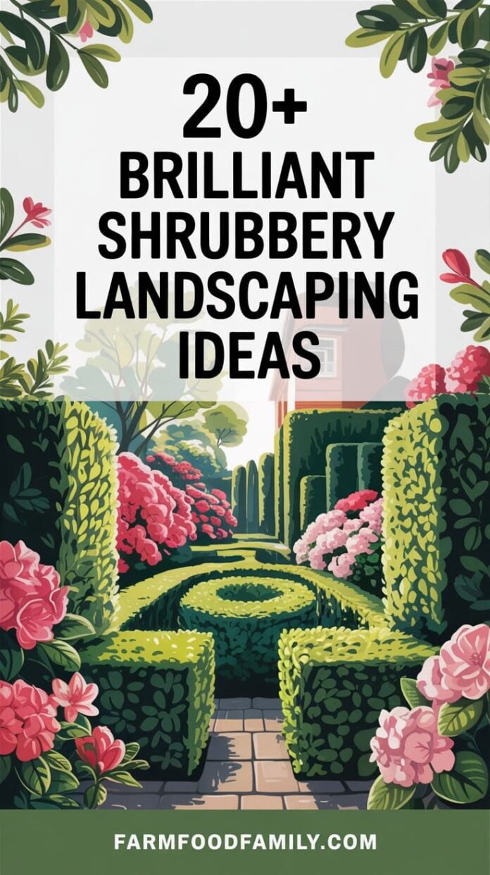 20+ Unique Shrubbery Landscaping Ideas for Instant Garden Charm (2025)
