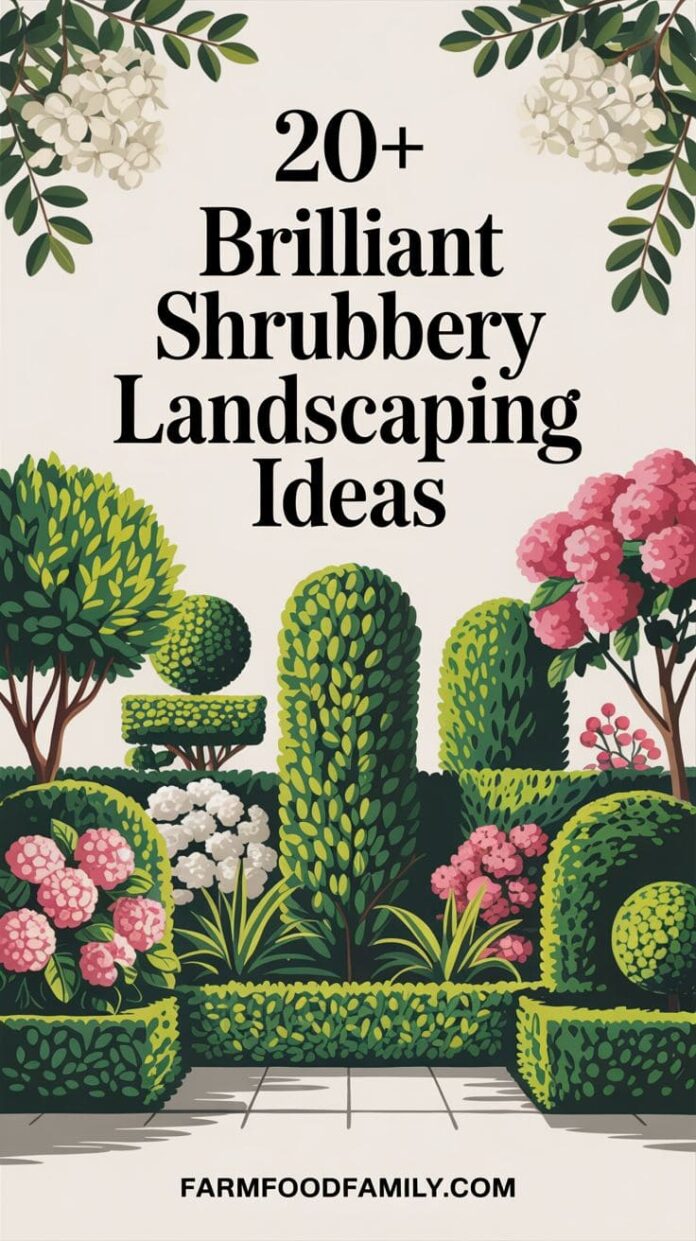20+ Unique Shrubbery Landscaping Ideas for Instant Garden Charm (2026)