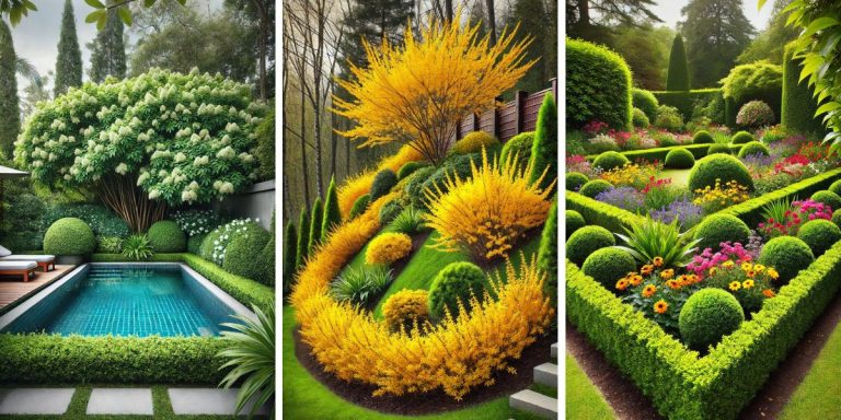 15+ Unique Shrubbery Landscaping Ideas for Instant Garden Charm (2024)