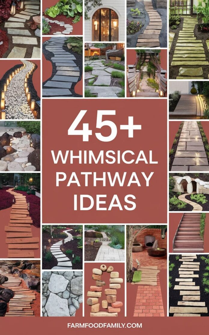 45 Whimsical Pathway Ideas for a Magical Garden (2026)