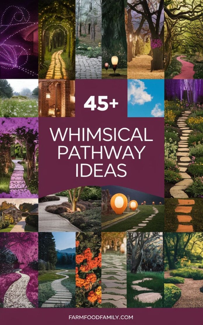 45 Whimsical Pathway Ideas for a Magical Garden (2025)