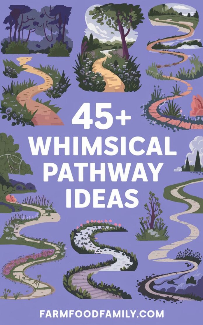 45 Whimsical Pathway Ideas for a Magical Garden (2026)