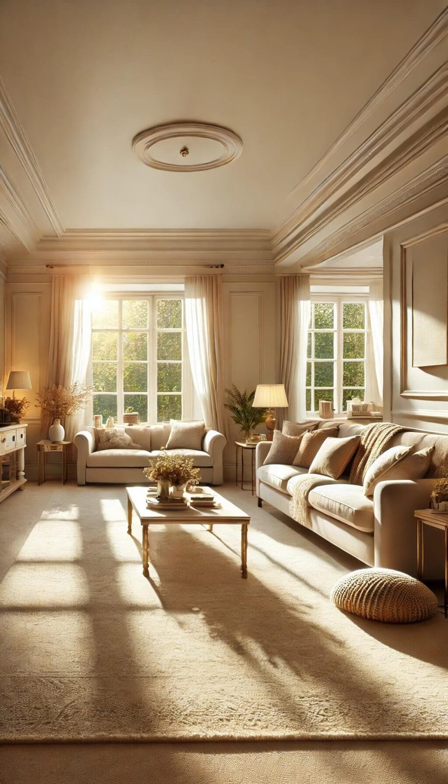 15 Invigorating Carpet Colors that Perfectly Pair with Cream Walls ...