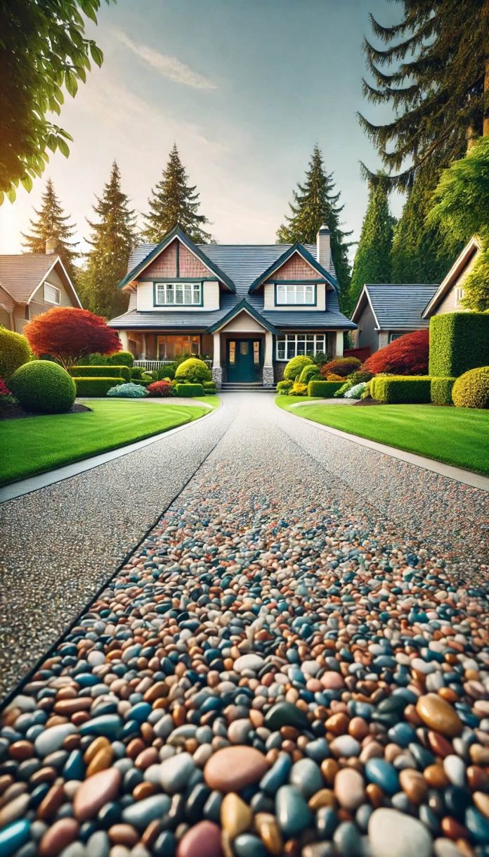 20+ Gorgeous Stone Driveway Ideas to Elevate Your Curb Appeal (2024)