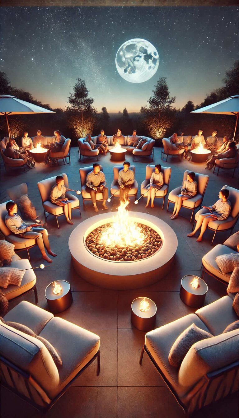 15 Cozy Sunken Fire Pit Ideas for a Warm Outdoor Retreat (2024)