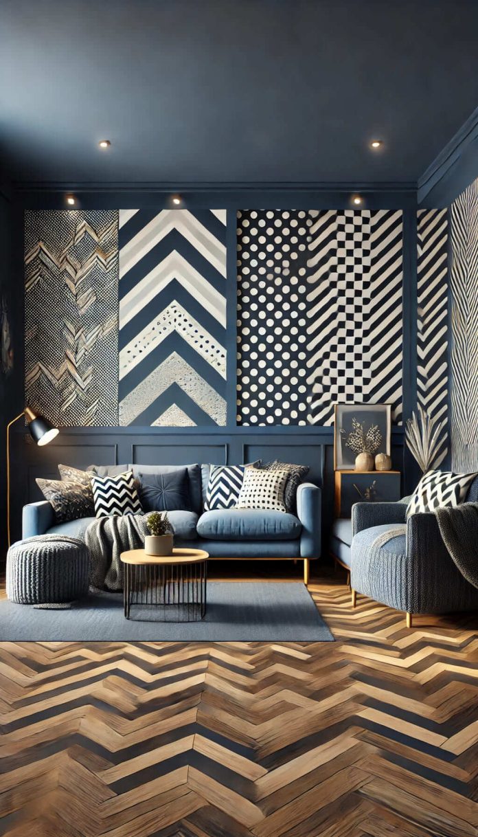 25+ Gorgeous Navy Blue Accent Wall Ideas That Add Depth and Style (2024)