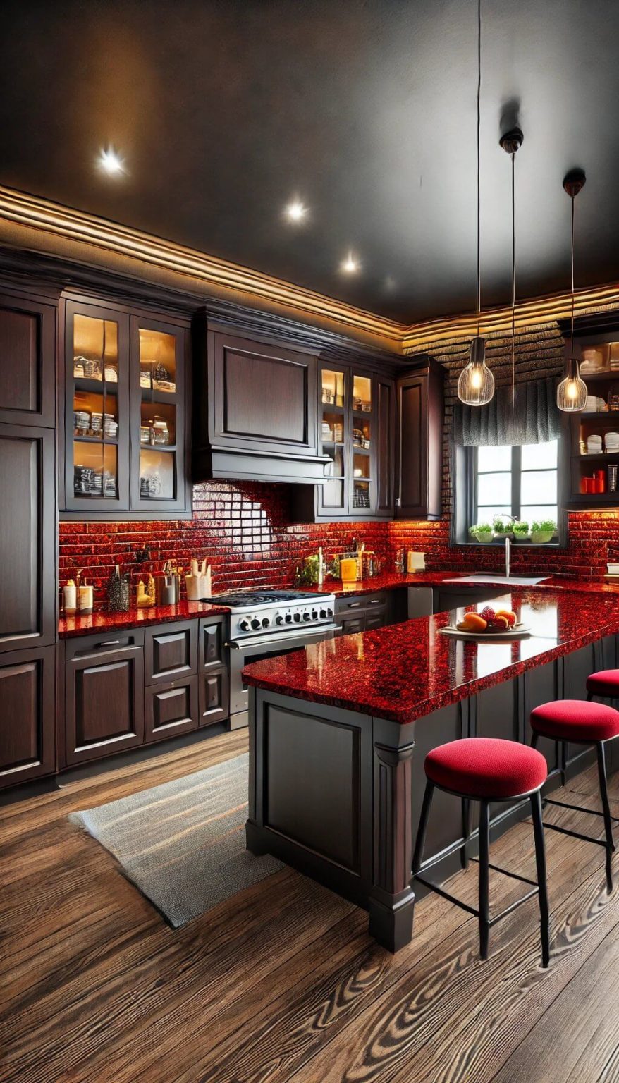 15 Stunning Countertop Colors That Perfectly Match Brown Cabinets (2024)