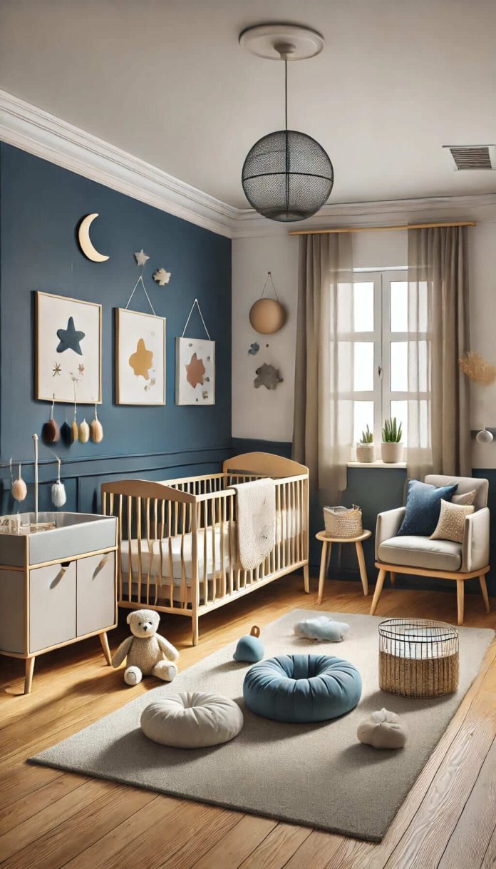 25+ Gorgeous Navy Blue Accent Wall Ideas That Add Depth and Style (2024)