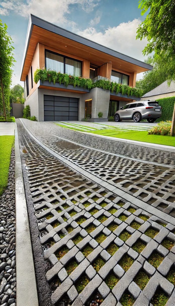 20+ Gorgeous Stone Driveway Ideas to Elevate Your Curb Appeal (2024)