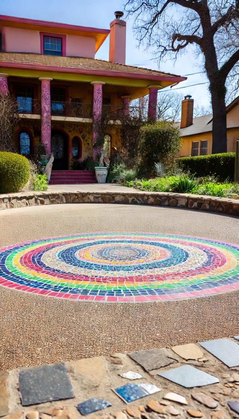 20 Stunning Circular Driveway Ideas to Transform Your Home's Entry (2024)