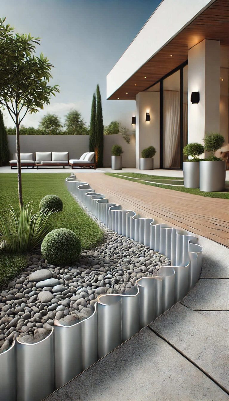 25 Innovative Modern Garden Edging Ideas for a Standout Landscape (2024)