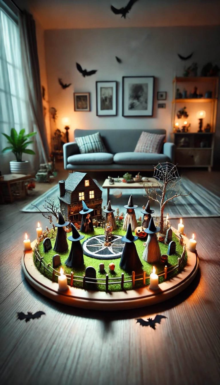 75 Spooktacular Halloween Living Room Ideas to Wow Your Guests (2024)