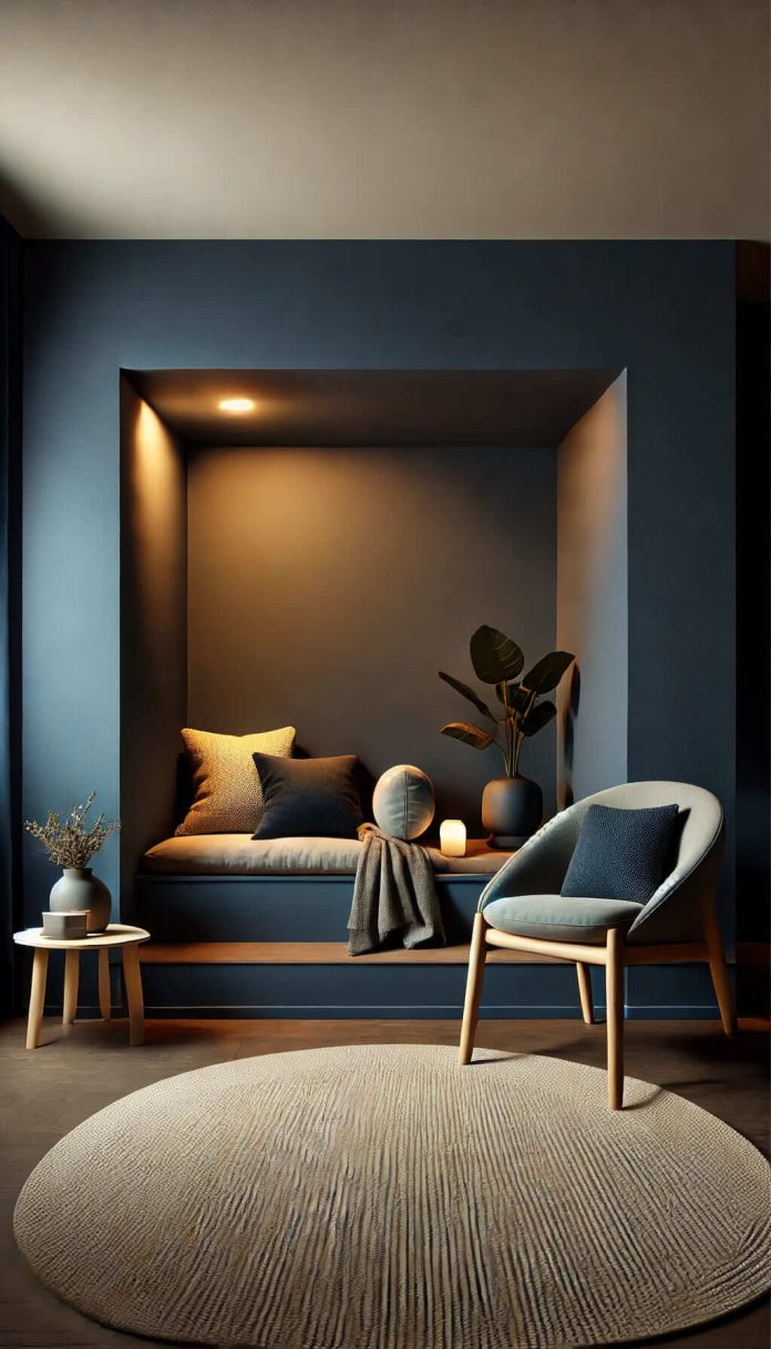 25+ Gorgeous Navy Blue Accent Wall Ideas That Add Depth and Style (2024)